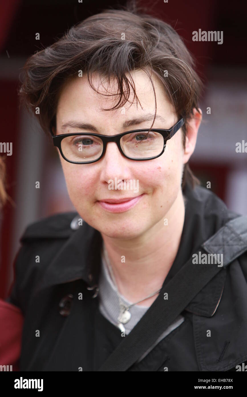 Pup Aid 2014 on Primrose Hill Featuring: Sue Perkins Where: London ...