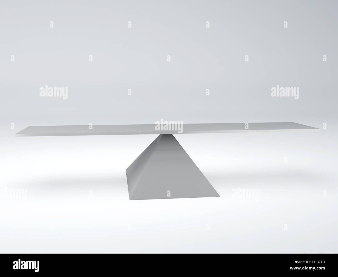 seesaw in equilibrium. Balance concept Stock Photo - Alamy