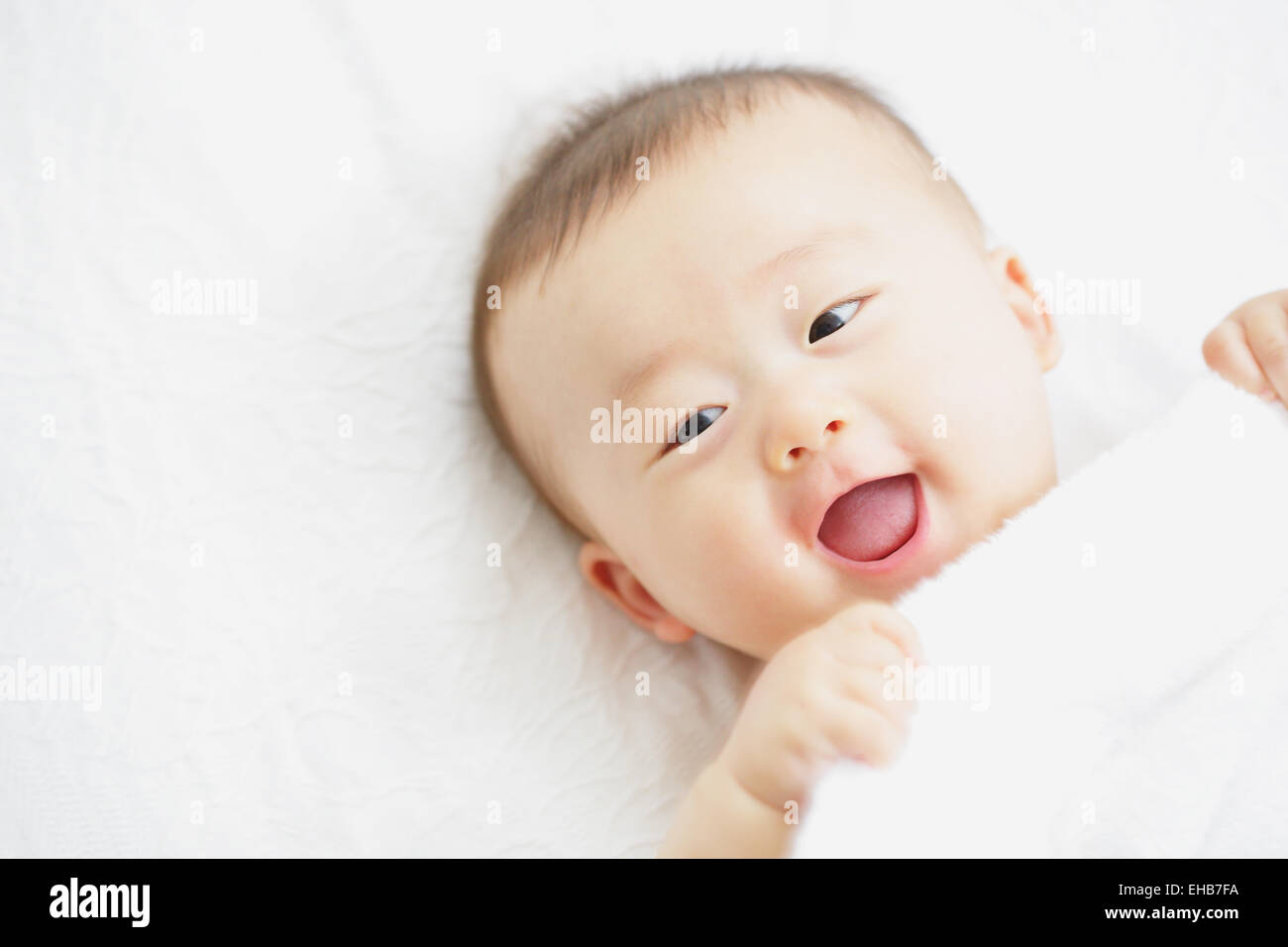 Japanese newborn portrait Stock Photo - Alamy
