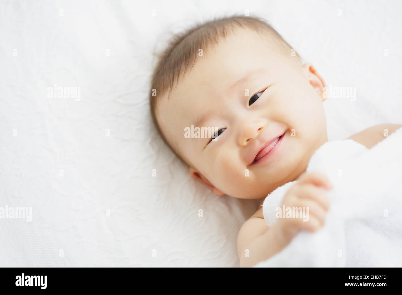 Japanese newborn portrait Stock Photo - Alamy
