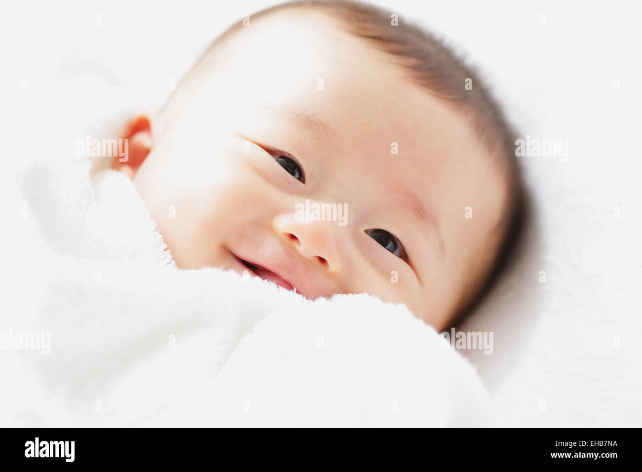 Japanese newborn portrait Stock Photo - Alamy