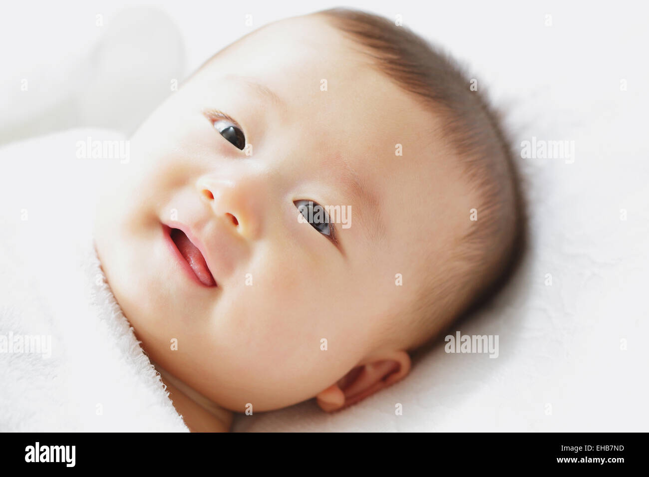Japanese newborn portrait Stock Photo - Alamy