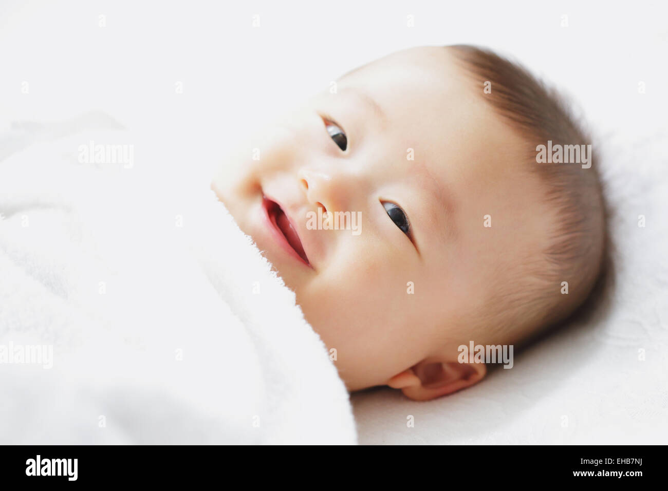 Japanese newborn portrait Stock Photo - Alamy