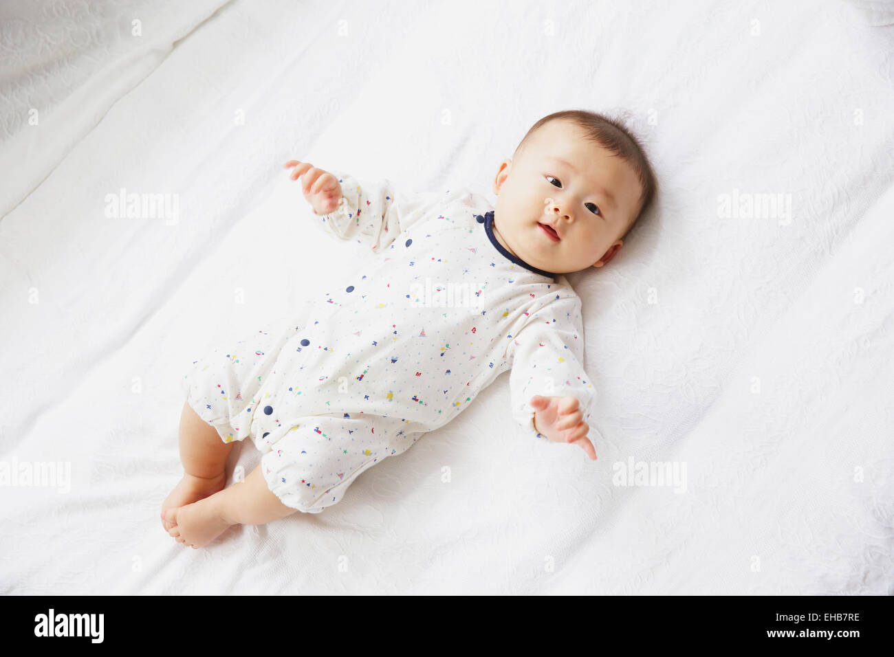 Japanese newborn portrait Stock Photo - Alamy