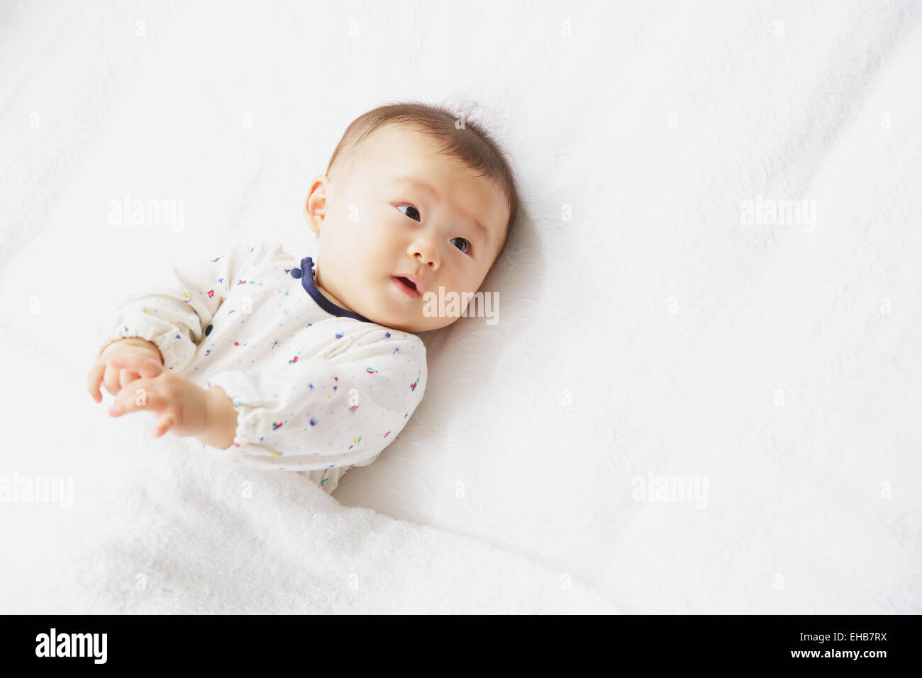 Japanese newborn portrait Stock Photo - Alamy