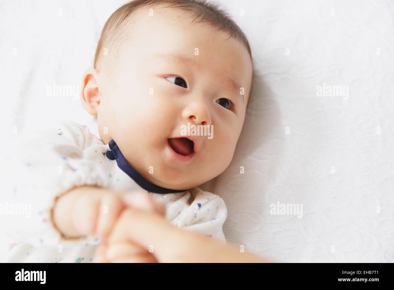 Japanese newborn portrait Stock Photo - Alamy