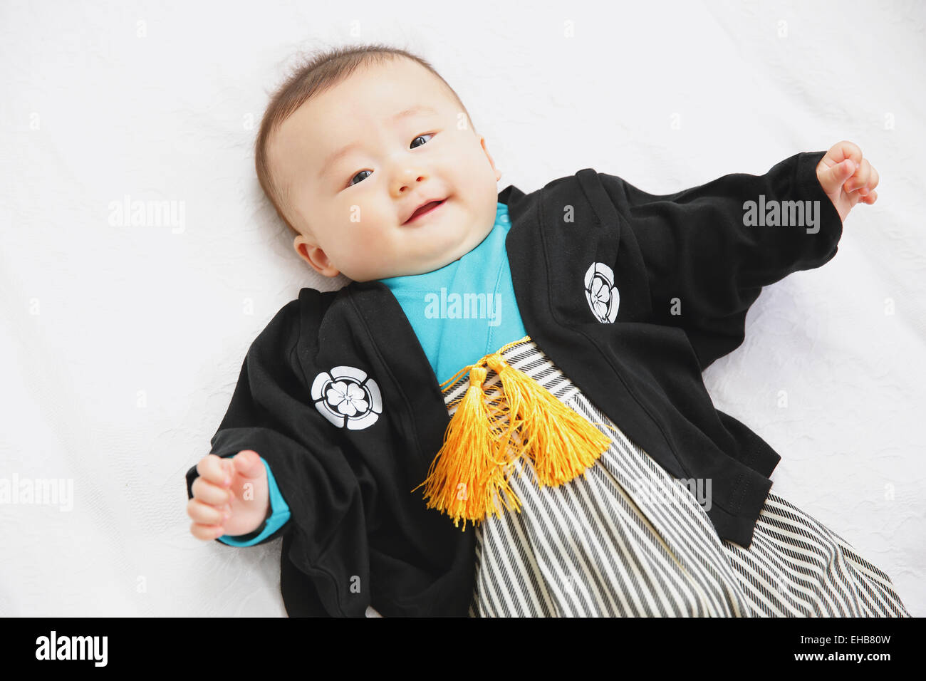 Japanese newborn portrait Stock Photo - Alamy