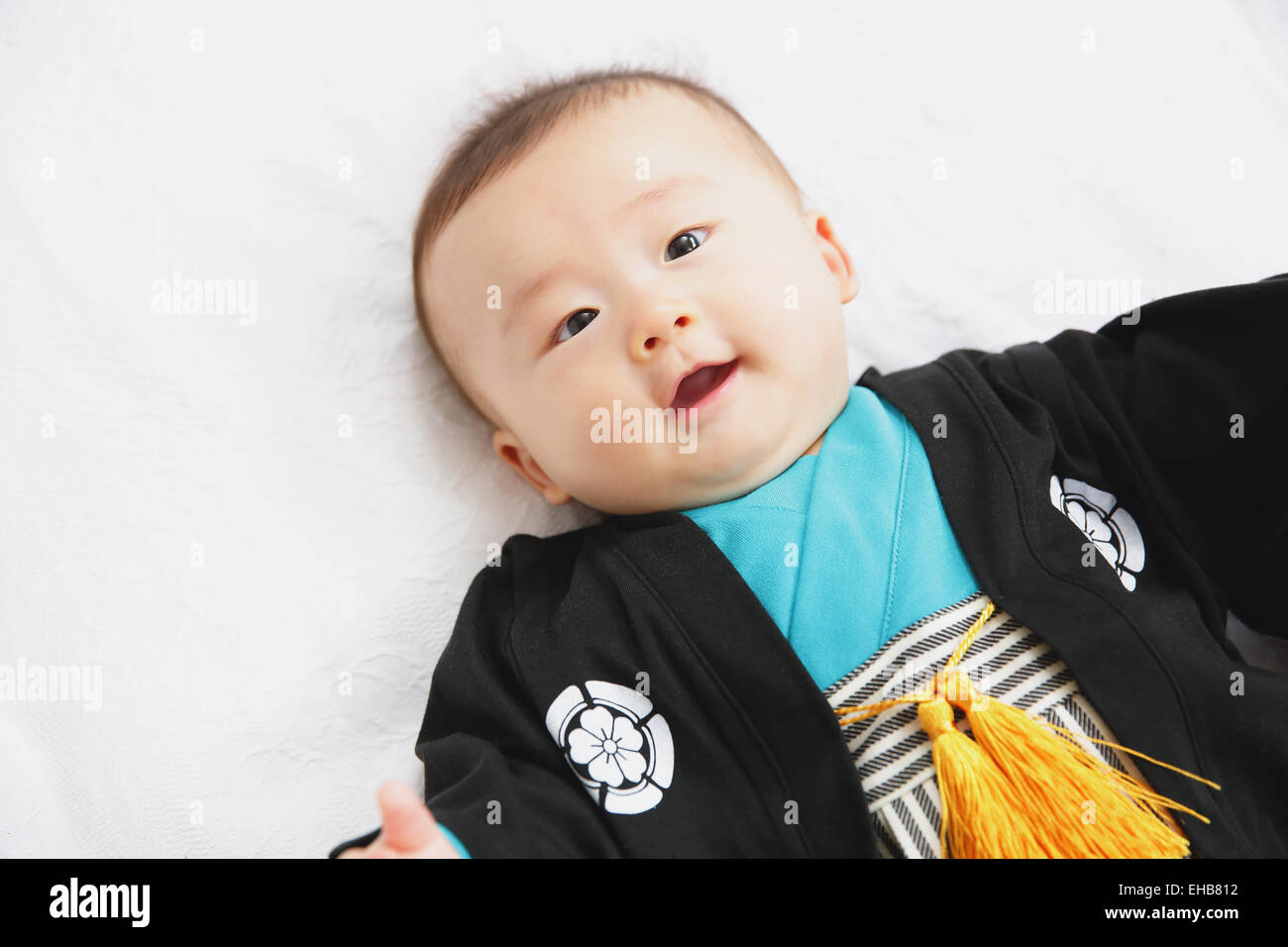 Japanese newborn portrait Stock Photo - Alamy