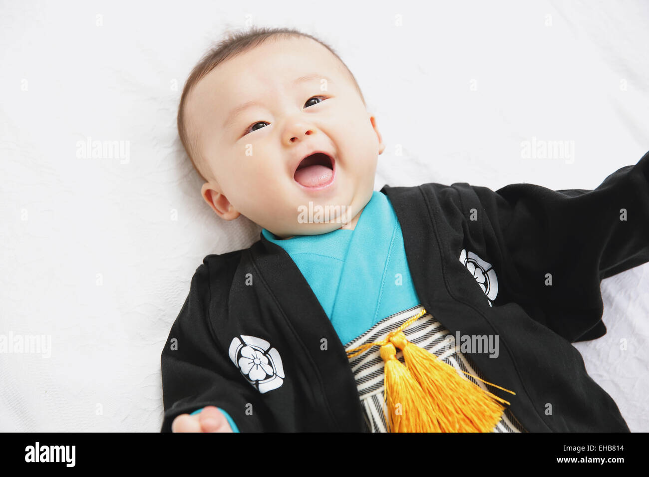 Japanese newborn portrait Stock Photo - Alamy