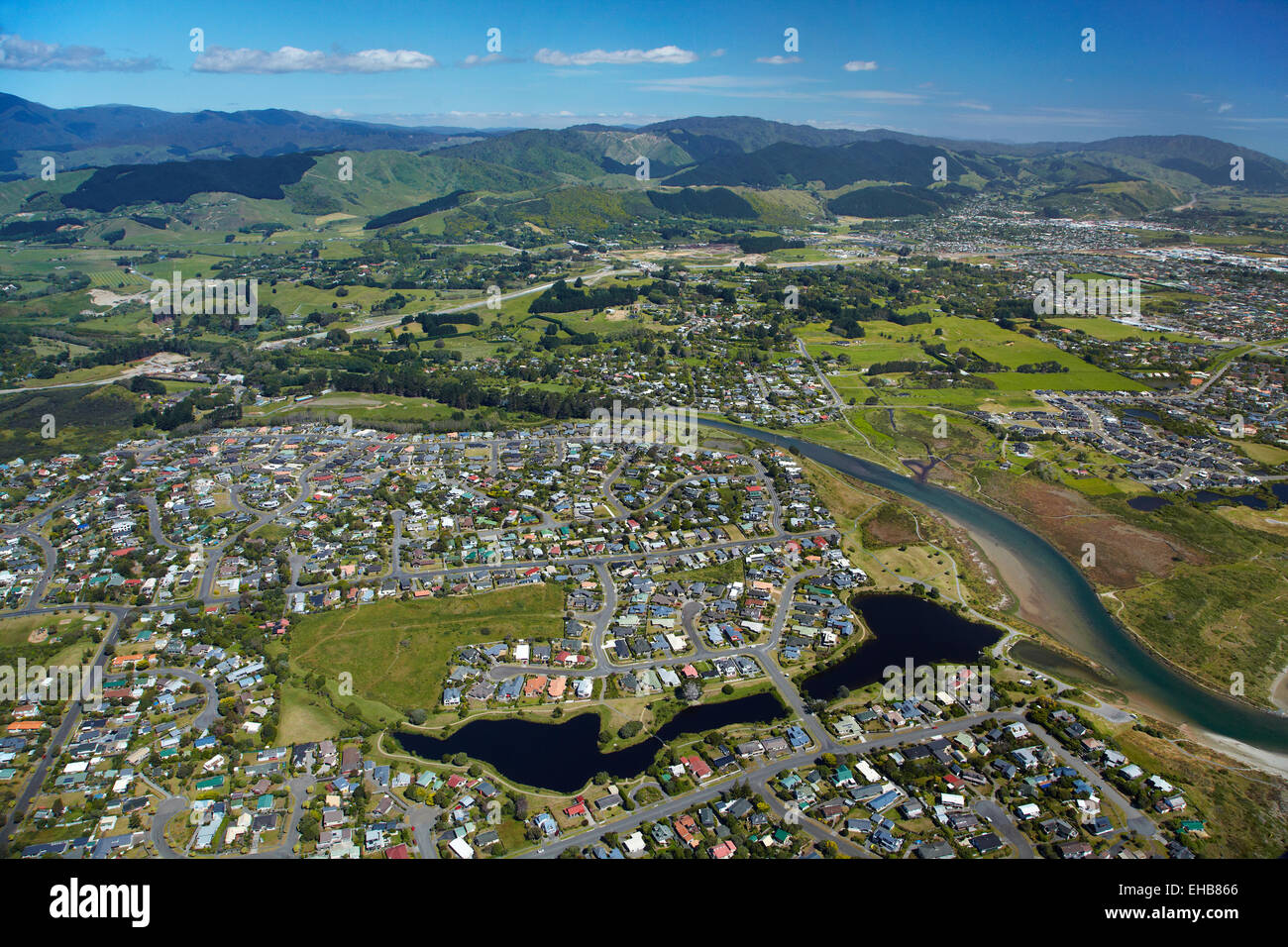 Waikanae estuary new zealand hi-res stock photography and images - Alamy