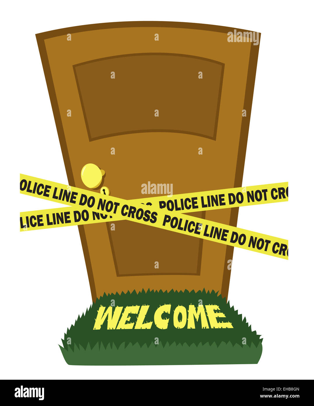 Police cordon line hi-res stock photography and images - Alamy