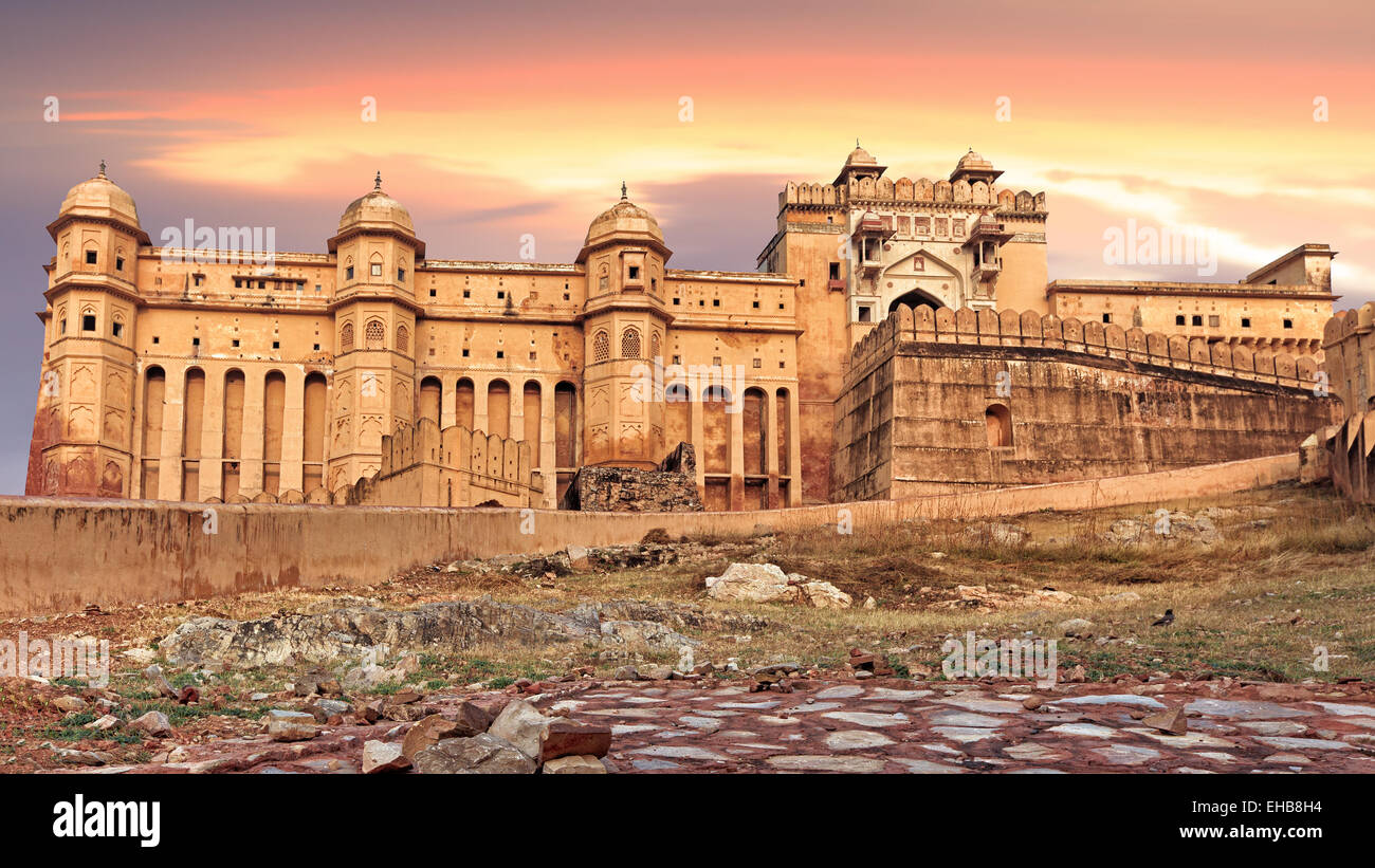 View of Amber fort, Jaipur, India Stock Photo - Alamy