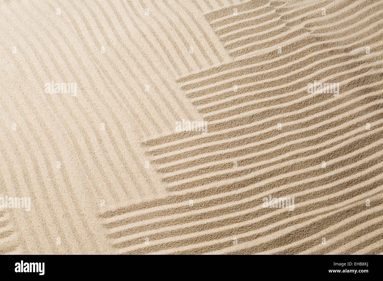 Markings in sand Stock Photo - Alamy