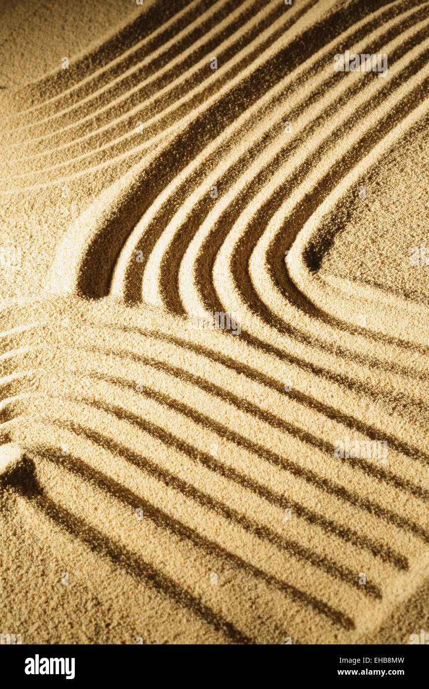 Markings in sand Stock Photo - Alamy