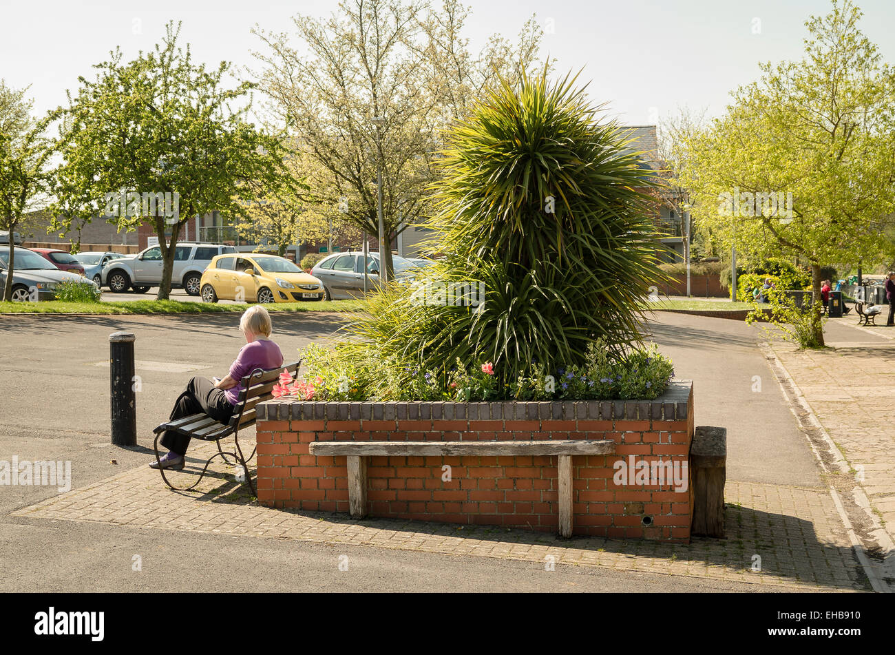 Garden seating slope hi-res stock photography and images - Alamy