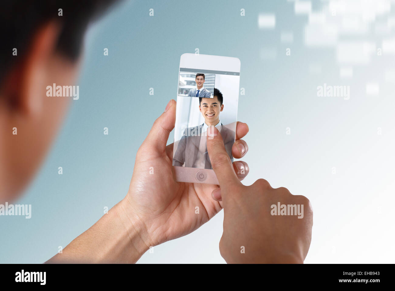 Close up video man using hi-res stock photography and images - Alamy