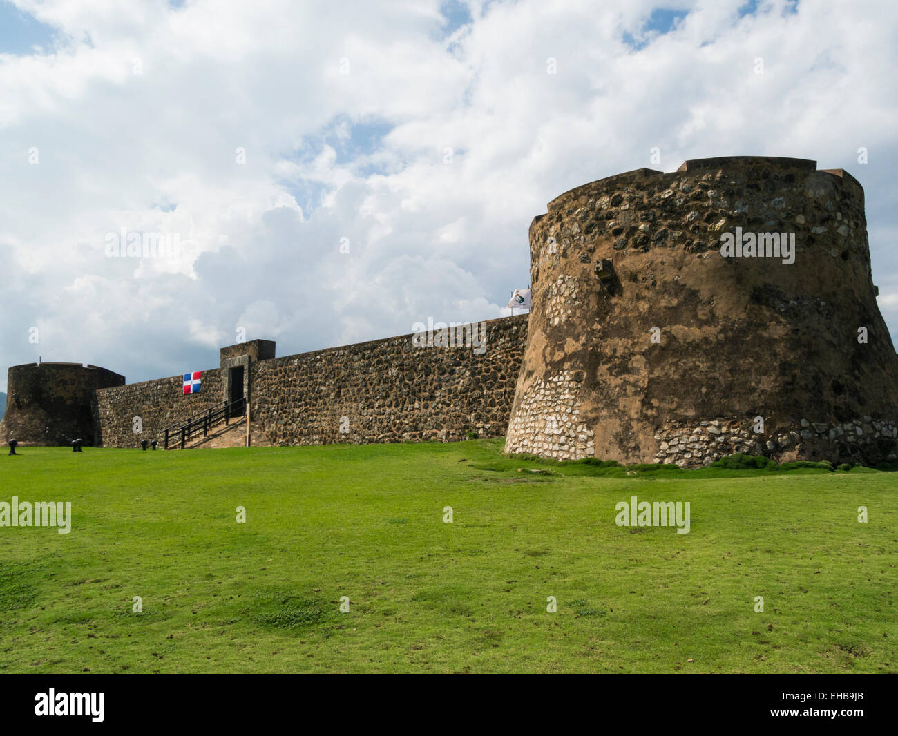 San Felipe Fort built 1564 defend island from pirates Puerto Plata ...