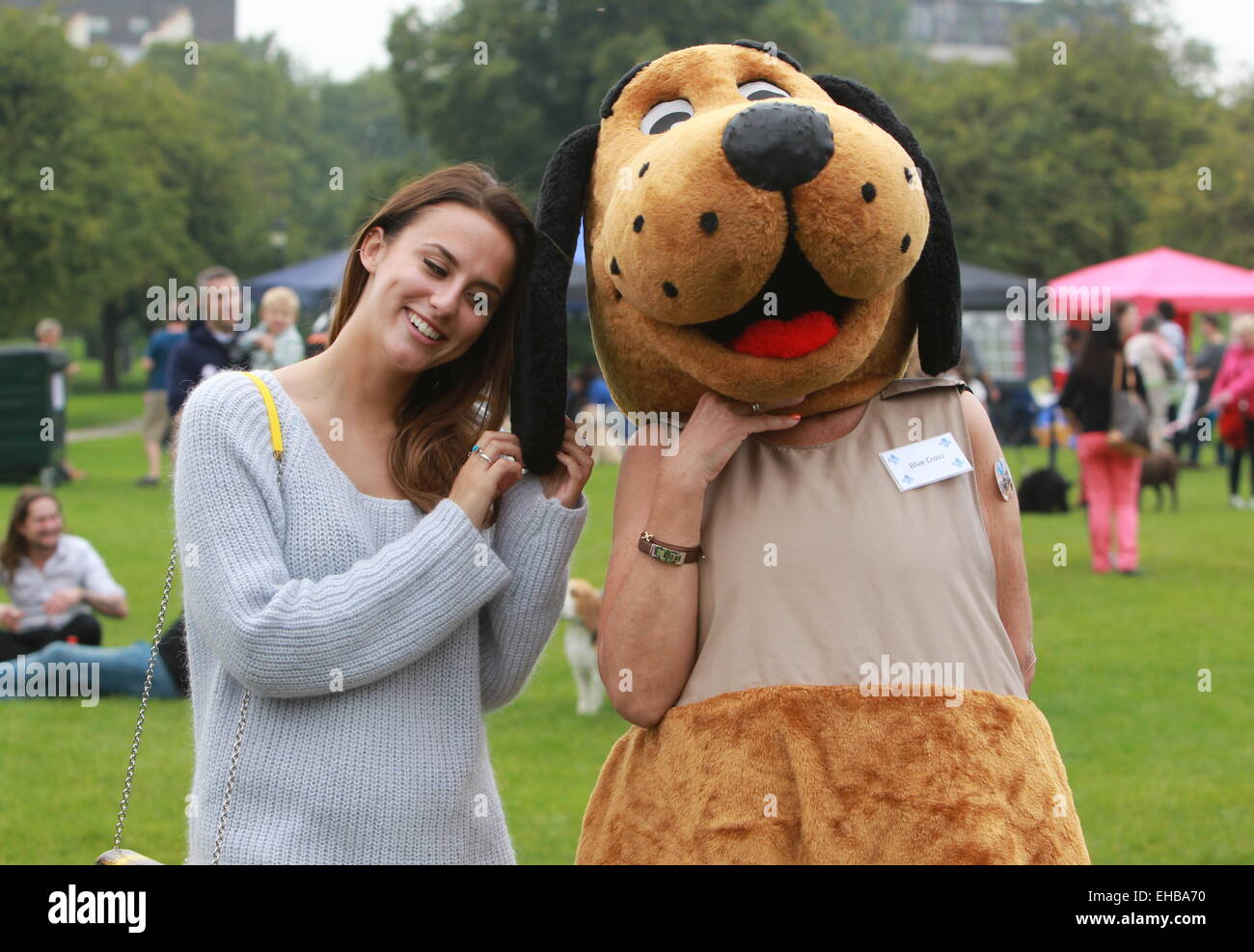 Pup Aid 2014 on Primrose Hill Featuring: Lucy Watson Where: London ...