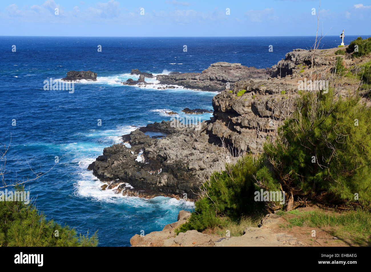 Lipoa Point on Honolua Bay, Maui, Hawaii, USA Stock Photo - Alamy