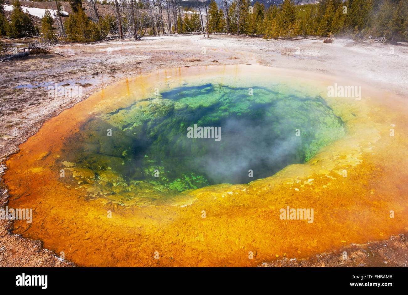 Morning Glory Pool Stock Photo - Alamy