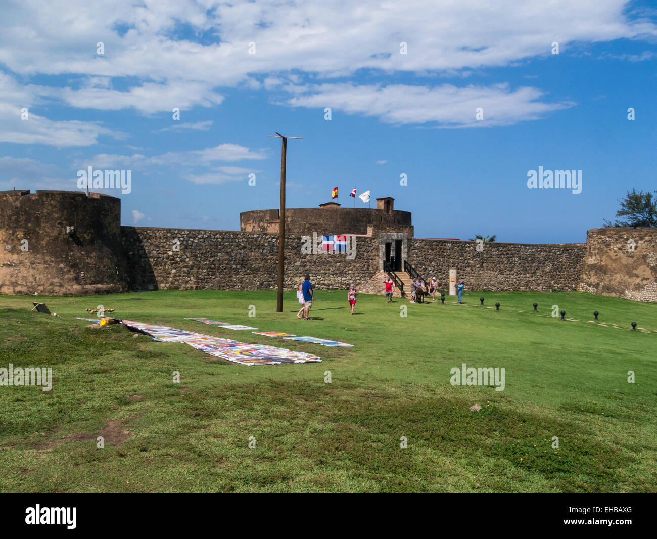 San Felipe Fort built 1564 defend island from pirates Puerto Plata ...