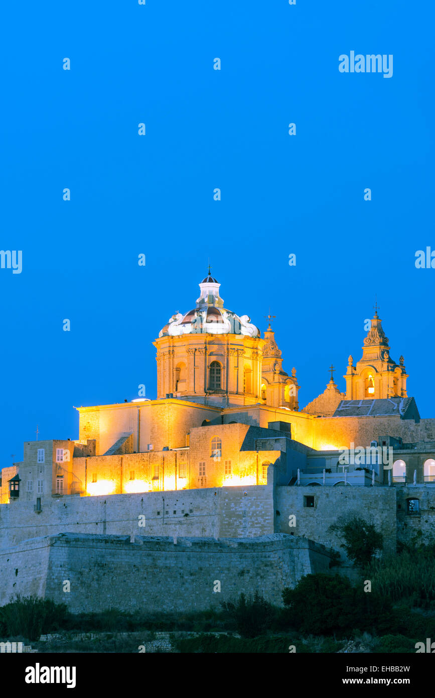 Mdina Night Malta High Resolution Stock Photography and Images - Alamy