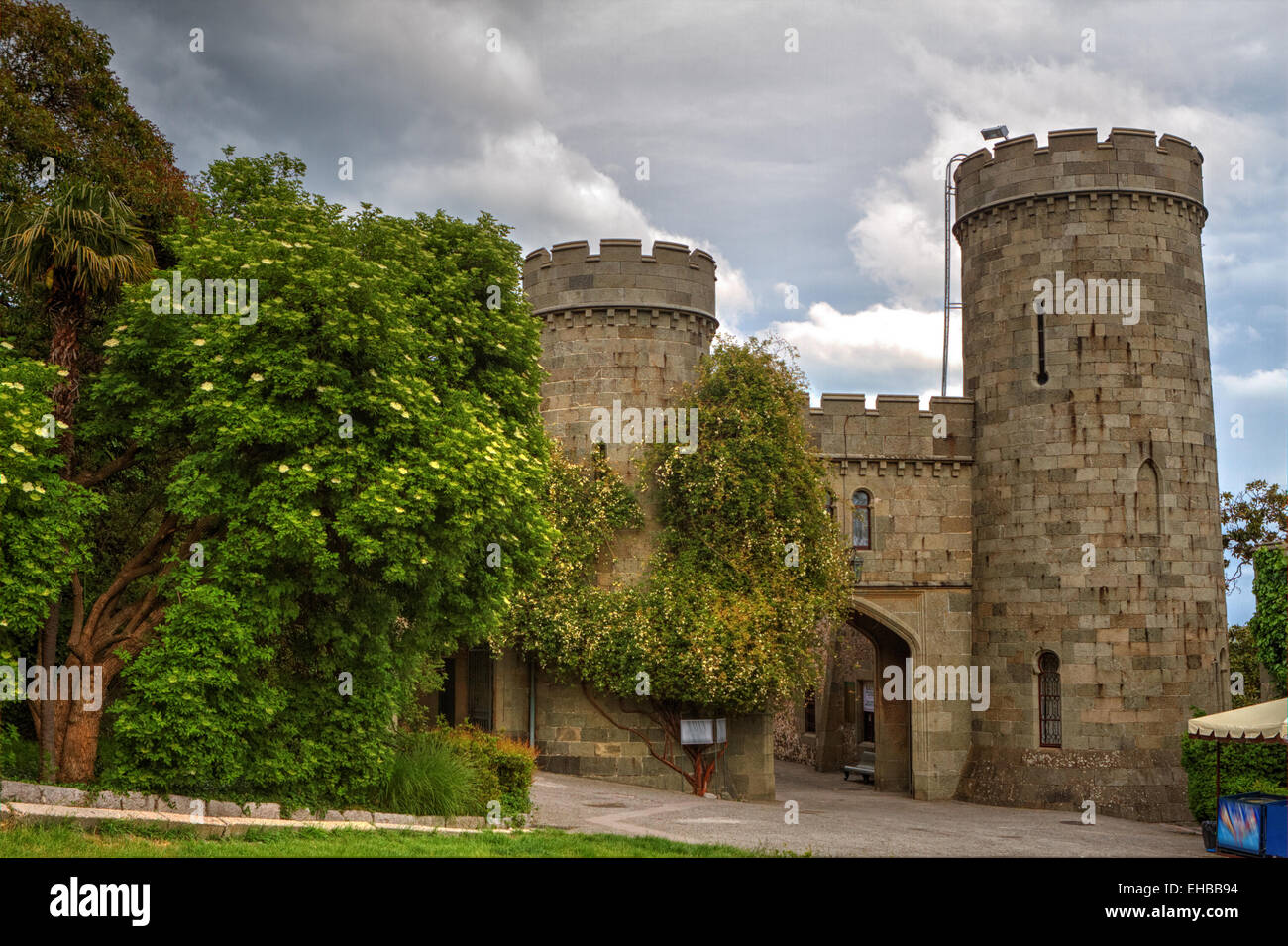 fortress Vorontsov Palace Stock Photo - Alamy