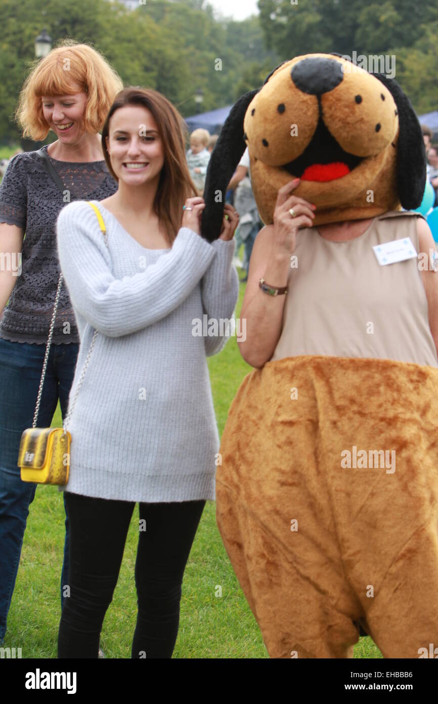 Pup Aid 2014 on Primrose Hill Featuring: Lucy Watson Where: London ...