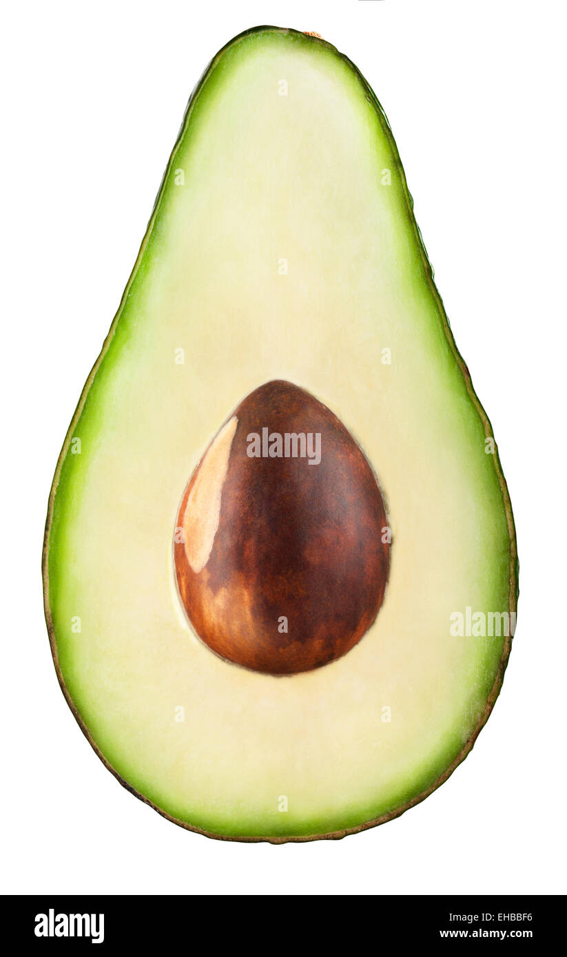 Avocado cross section hi-res stock photography and images - Alamy