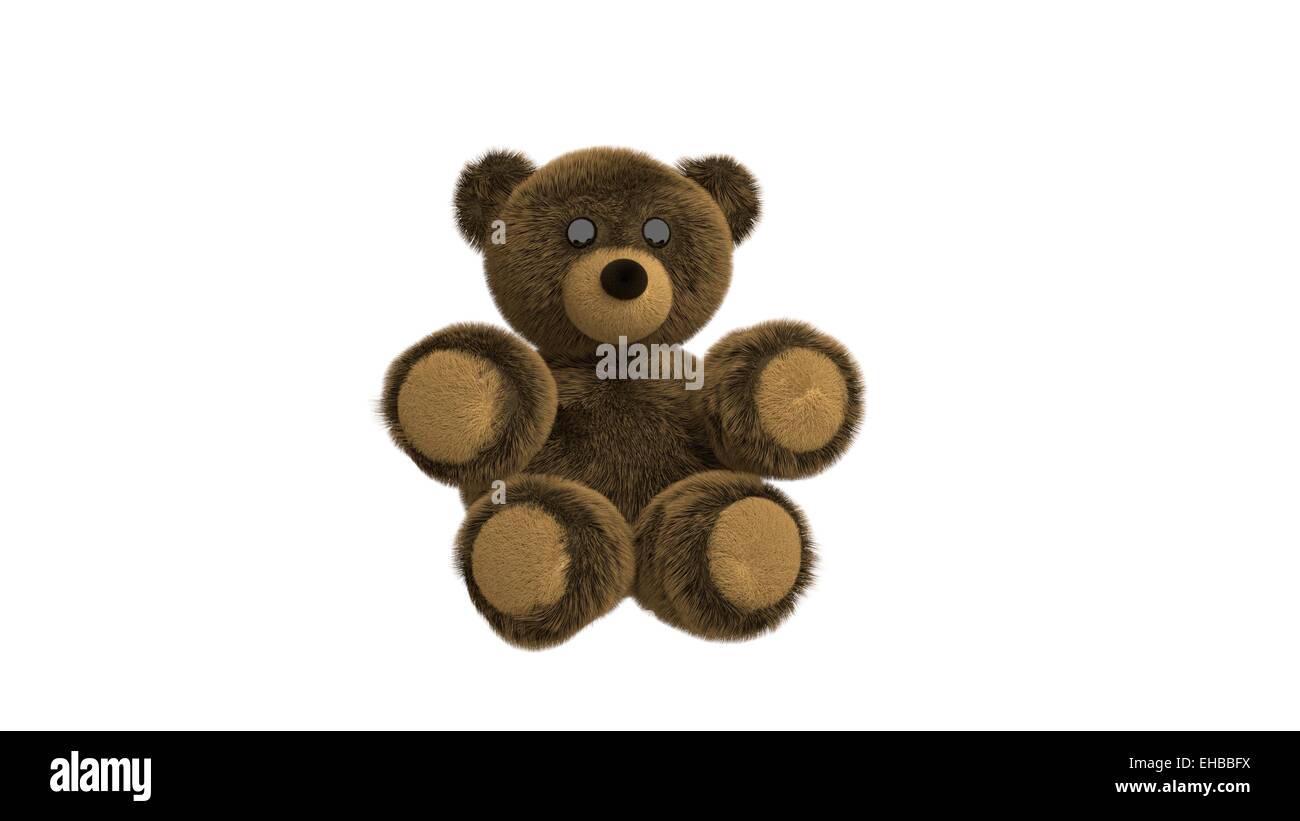 Realistic 3d teddy bear hi-res stock photography and images - Alamy