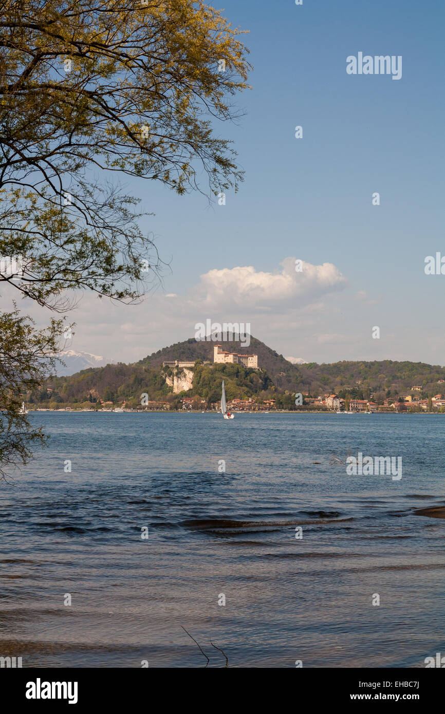 Arona, Lake Maggiore, Piedmont, Italy Stock Photo - Alamy