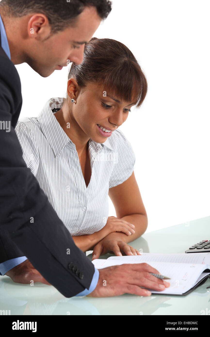 Book person clerk accounts hi-res stock photography and images - Alamy