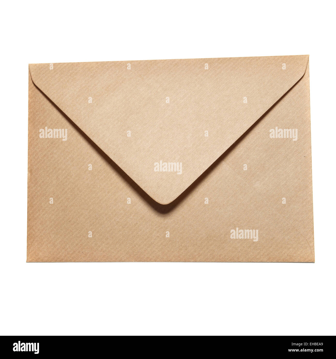 Closed paper envelope isolated on white background Stock Photo - Alamy