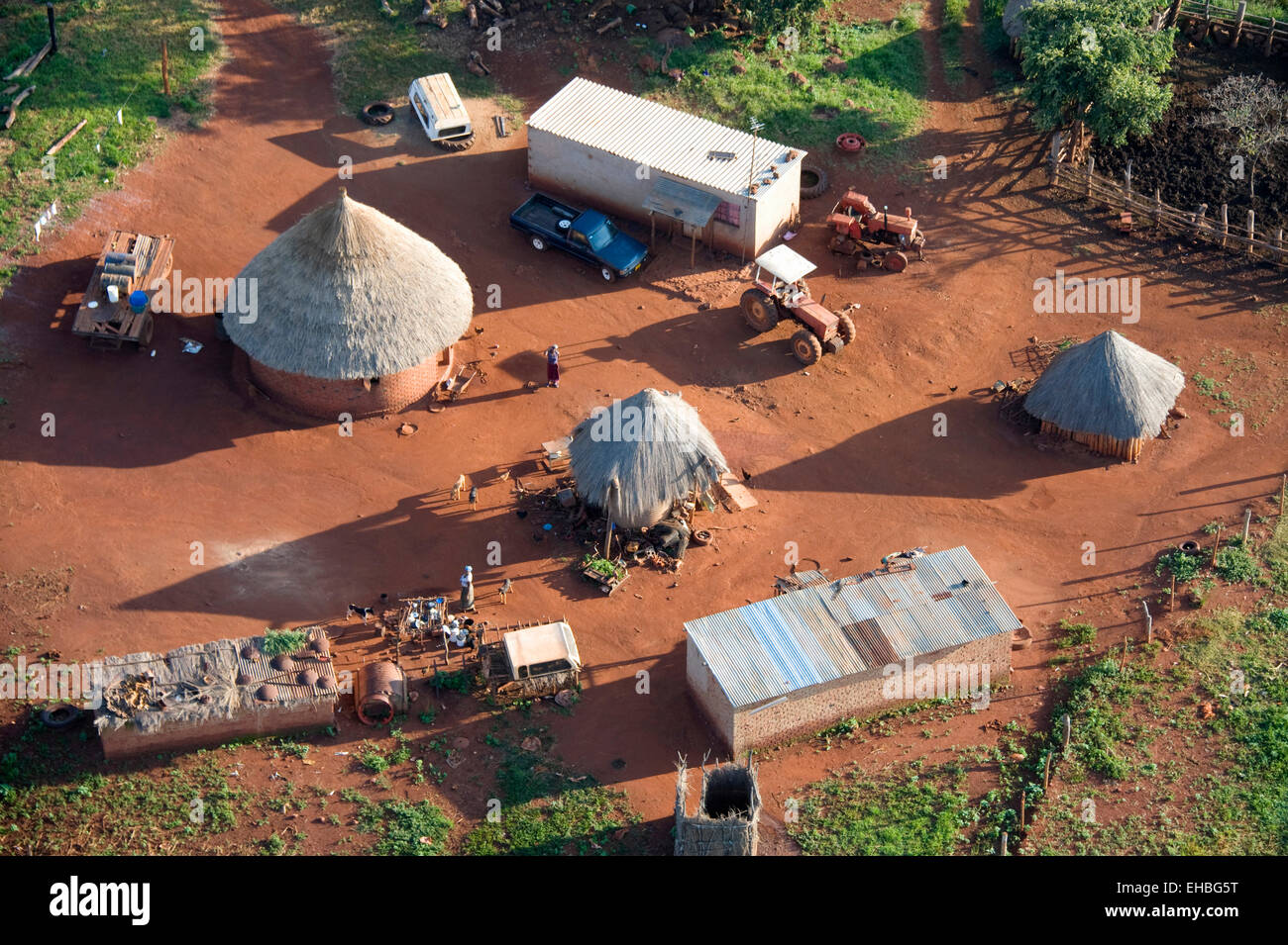 African rural homestead hi-res stock photography and images - Alamy