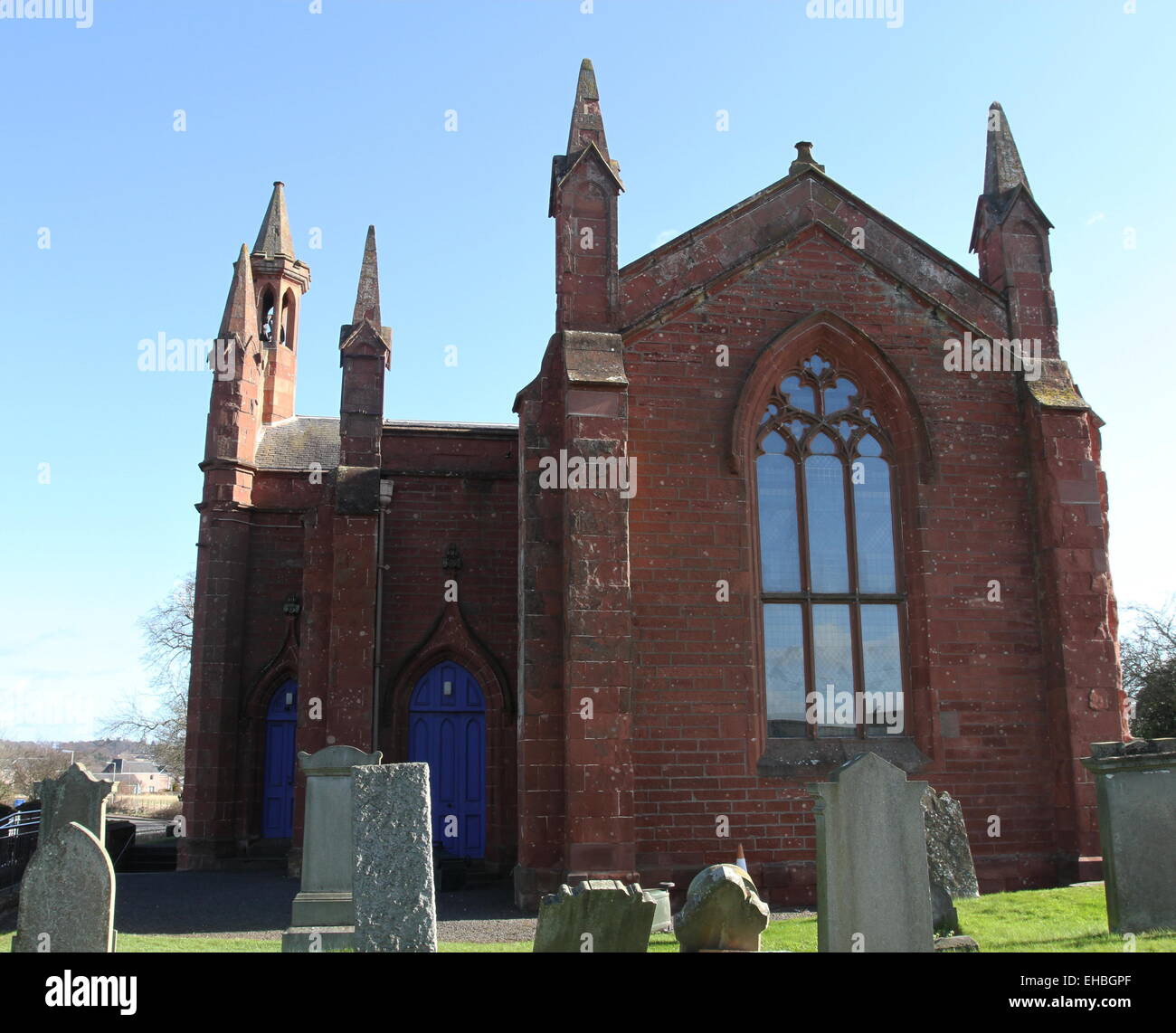 Exterior of Inchture Parish Church Scotland March 2015 Stock Photo - Alamy