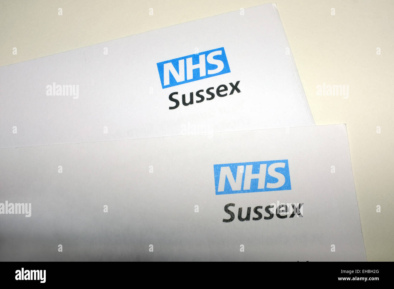 Nhs letterhead hi-res stock photography and images - Alamy