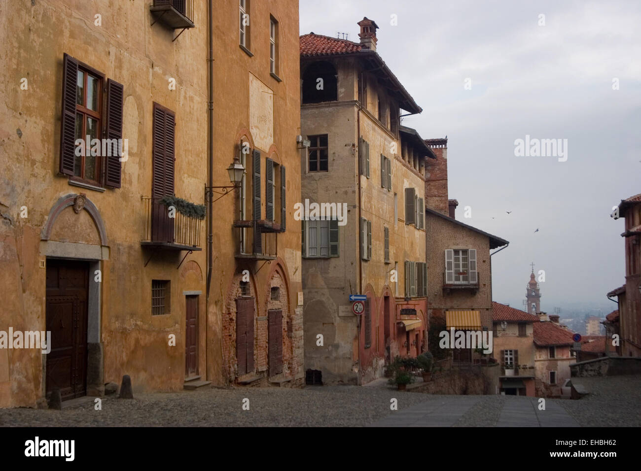 saluzzo, a beautiful historic city in the north of italy Stock Photo ...