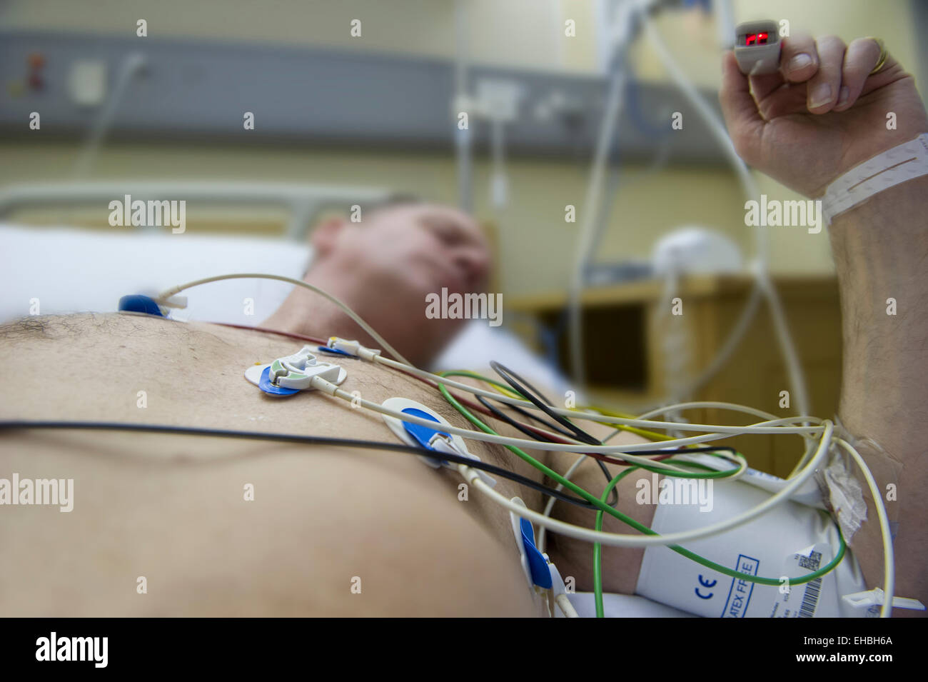 Finger heart monitor High Resolution Stock Photography and Images - Alamy