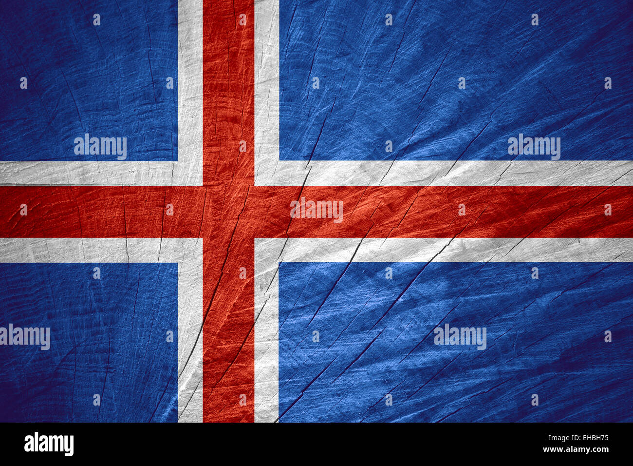 Iceland flag hi-res stock photography and images - Alamy