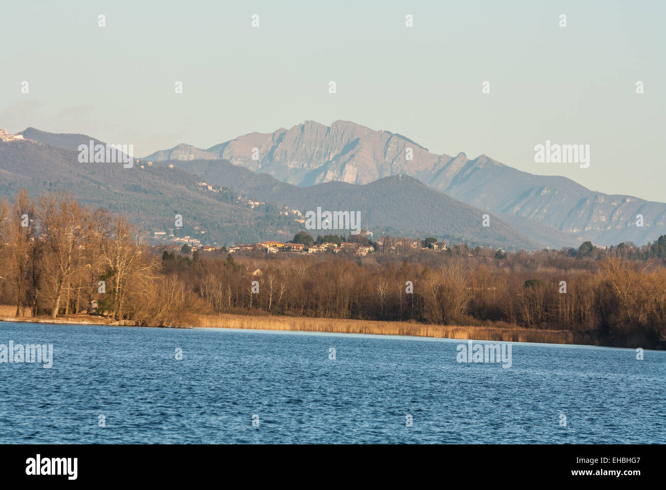 Arona, Lake Maggiore, Piedmont, Italy Stock Photo - Alamy
