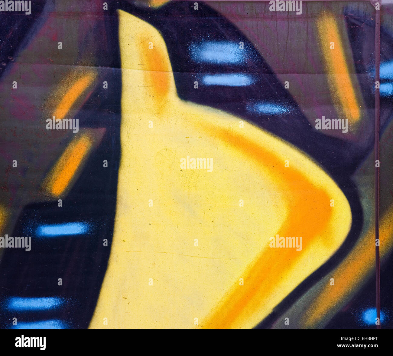 Graffiti art on metal hi-res stock photography and images - Alamy