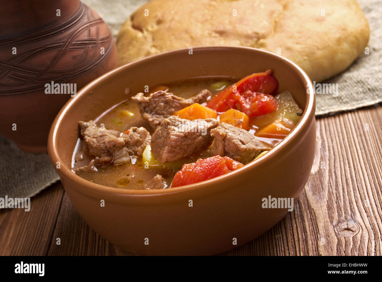 Old fashioned beef stew Stock Photo - Alamy