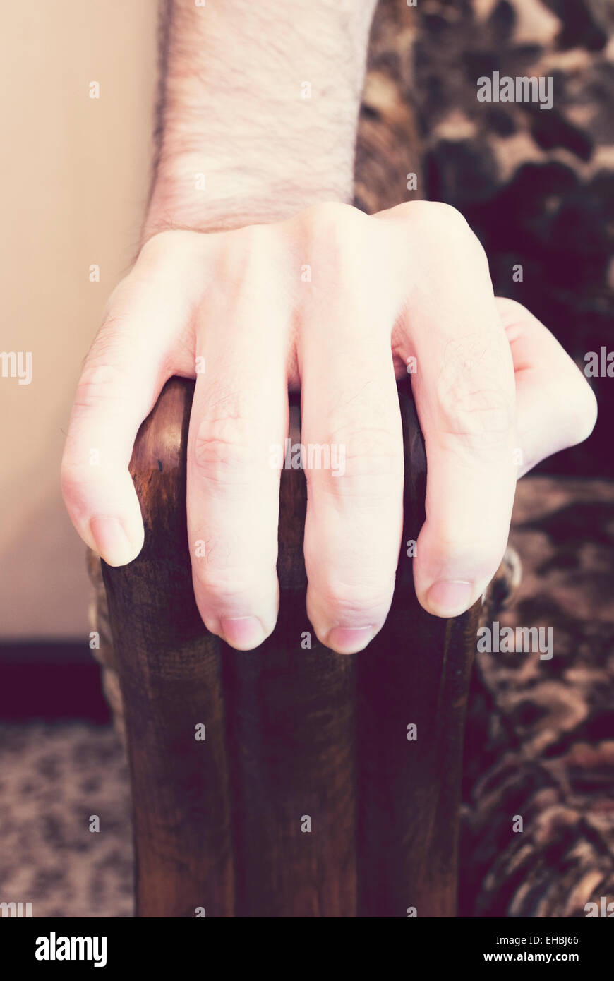 Clasping hand hi-res stock photography and images - Alamy