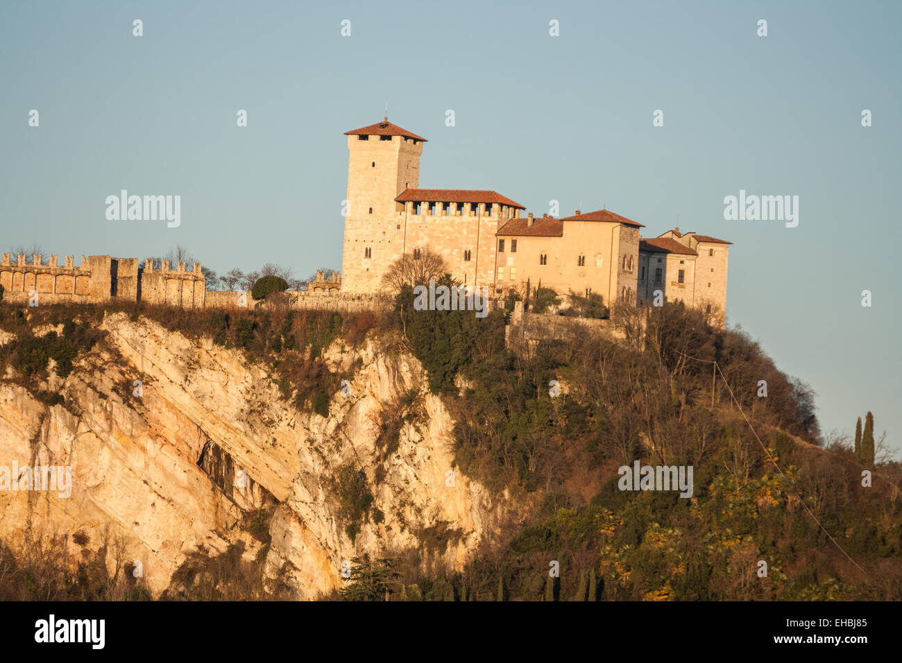 The fortress of Angera, Lake Maggiore, Lombardia, Italy Stock Photo - Alamy
