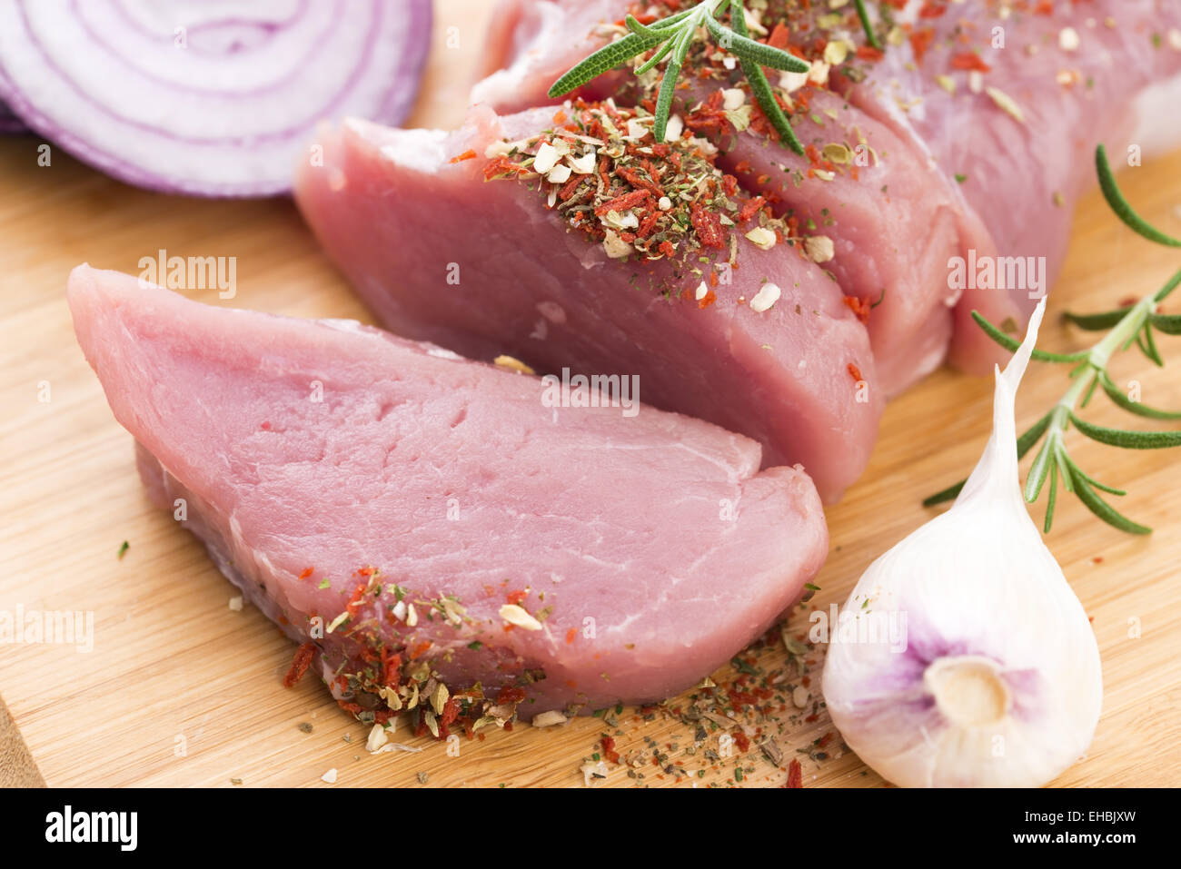 Fillet of pork Stock Photo - Alamy