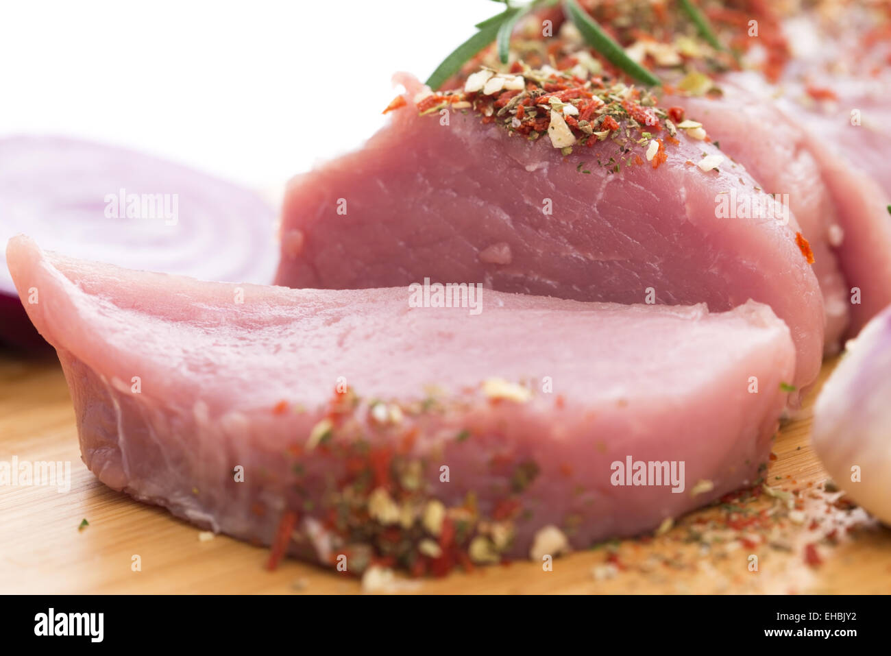 Fillet of pork Stock Photo - Alamy