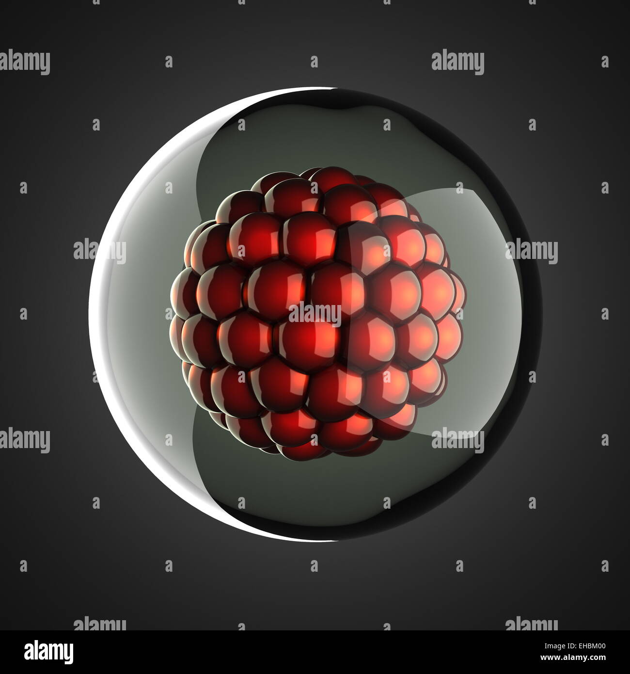 A micro cell scientific illustration Stock Photo - Alamy