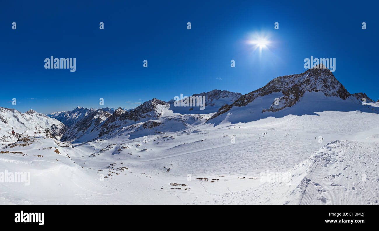 Mountains ski resort - Innsbruck Austria Stock Photo - Alamy