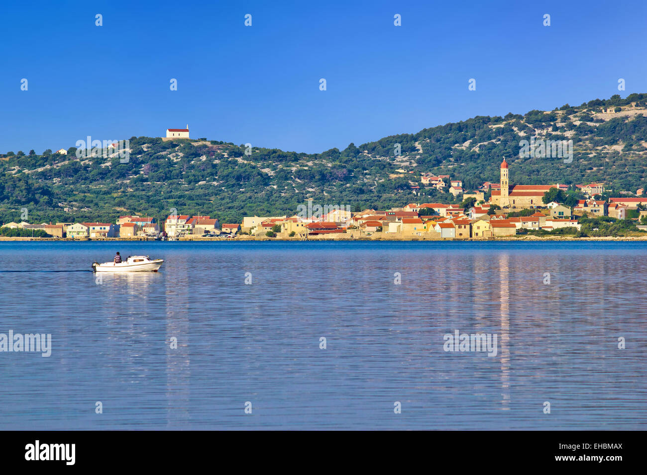 Town of Betina, Island of Murter Stock Photo - Alamy