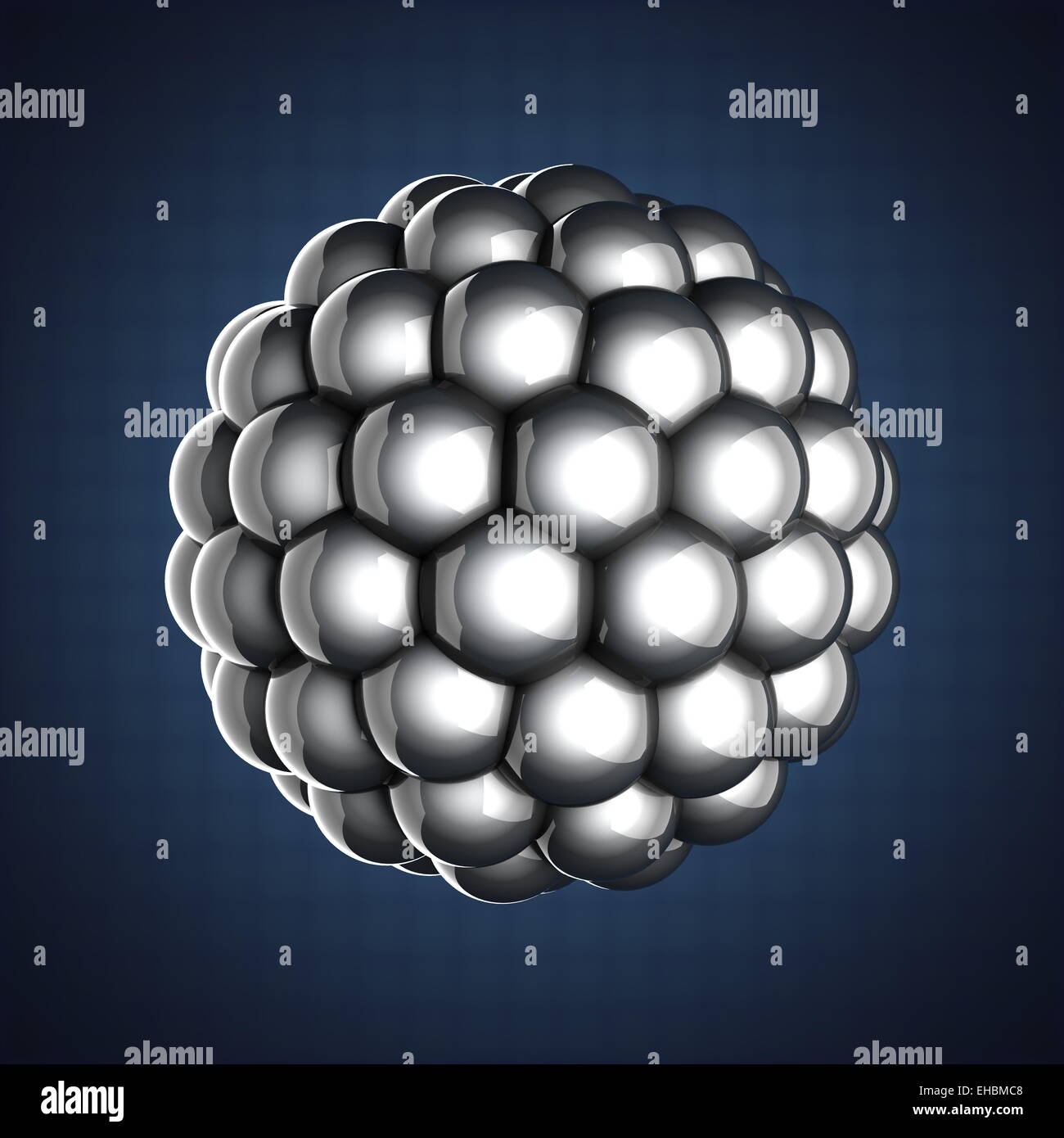 A single atom scientific illustration Stock Photo - Alamy